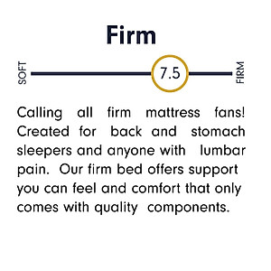 Luuf Cooling Support Firm Hybrid Mattress