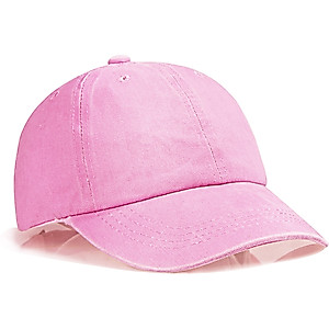 Eohak Kids Distresed-Washed Baseball Hat Infant Toddler Baby Boy Girl Hats Distresed for 2-8 Years