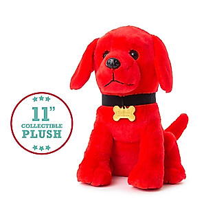 Clifford The Big Red Dog Plush Toy Collectable - Based Off of Clifford Live Action Movie - Officially Licensed Children’s Book Plush Doll - PBS Educational Toy for Adult, Teens, Kids - 11” Tall Plush