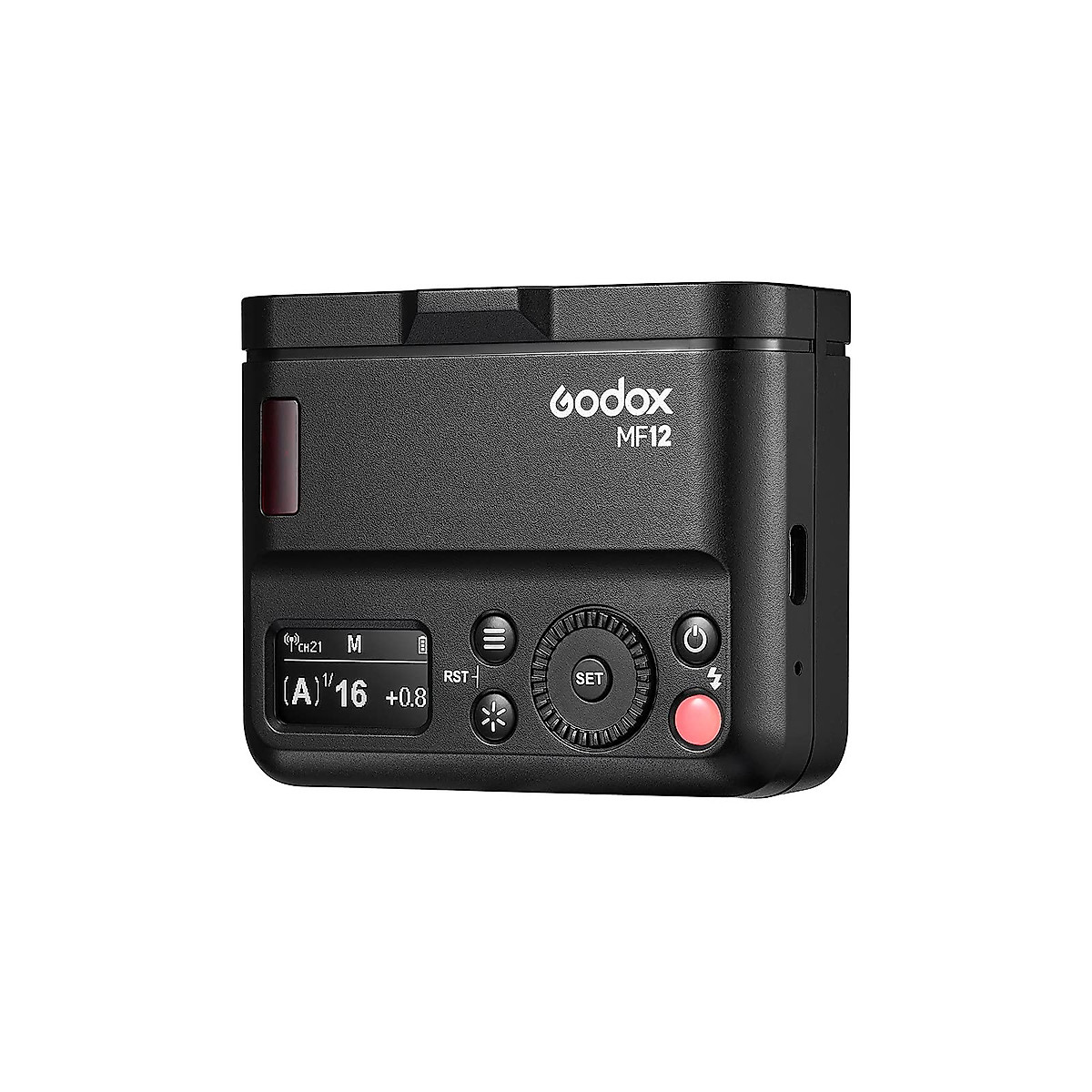 Godox MF12 MF12-K2 Macro Flash Off-Camera TTL Flash Speedlite 12W, 2.4G Wireless Control,TTL/M Mode,Built-in 3.7V/6.29W Lithium Battery, Compatible with Nikon, Sony, Canon, Fuji, Olympus and Panasonic