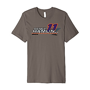 NASCAR - Denny Hamlin - Drop Shadow Premium T-Shirt