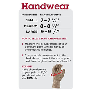 Fox River Four Layer Heavyweight Glove, Brown Tweed, Small