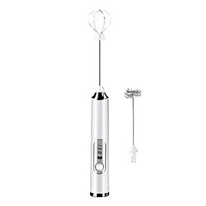 SKYXIU Immersion Electric Hand Blender,Stainless Steel Stick Blender,Usb Charging Wireless Mini Mixer with Variable Speeds, Egg Whisk,Smoothies,Sauces and Puree