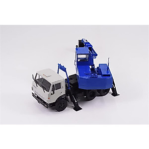 for MODIMIO Russia for Kamaz EO-3532(5511) Excavator 1/43 ABS Truck Pre-Built Model