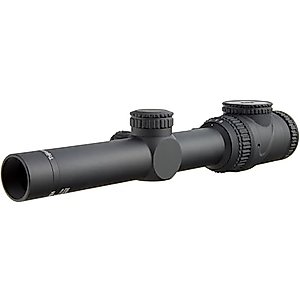 Trijicon 266978 AccuPoint 1-6x24 Riflescope with BAC Green Triangle Post Reticle, 30 mm Tube,black