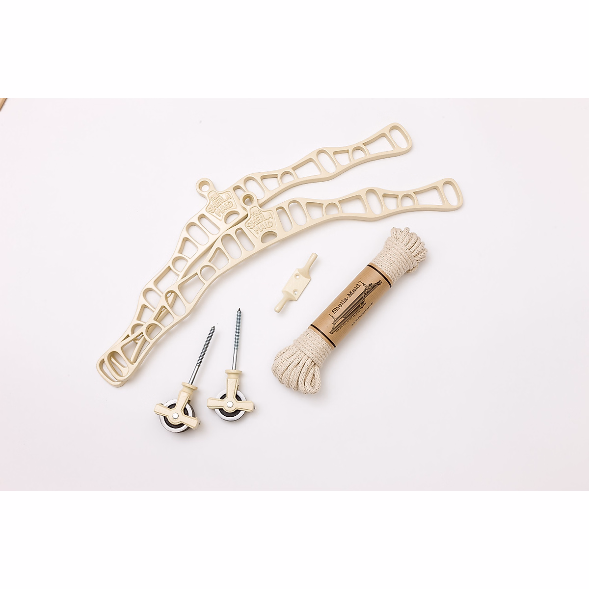 The Original SHEILA MAID Airer 57" 6 Rail Extra Wide - Ivory