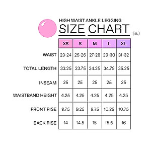 Yogalicious High Waist Squat Proof Criss Cross V-Back Ankle Length Leggings - Black - XL