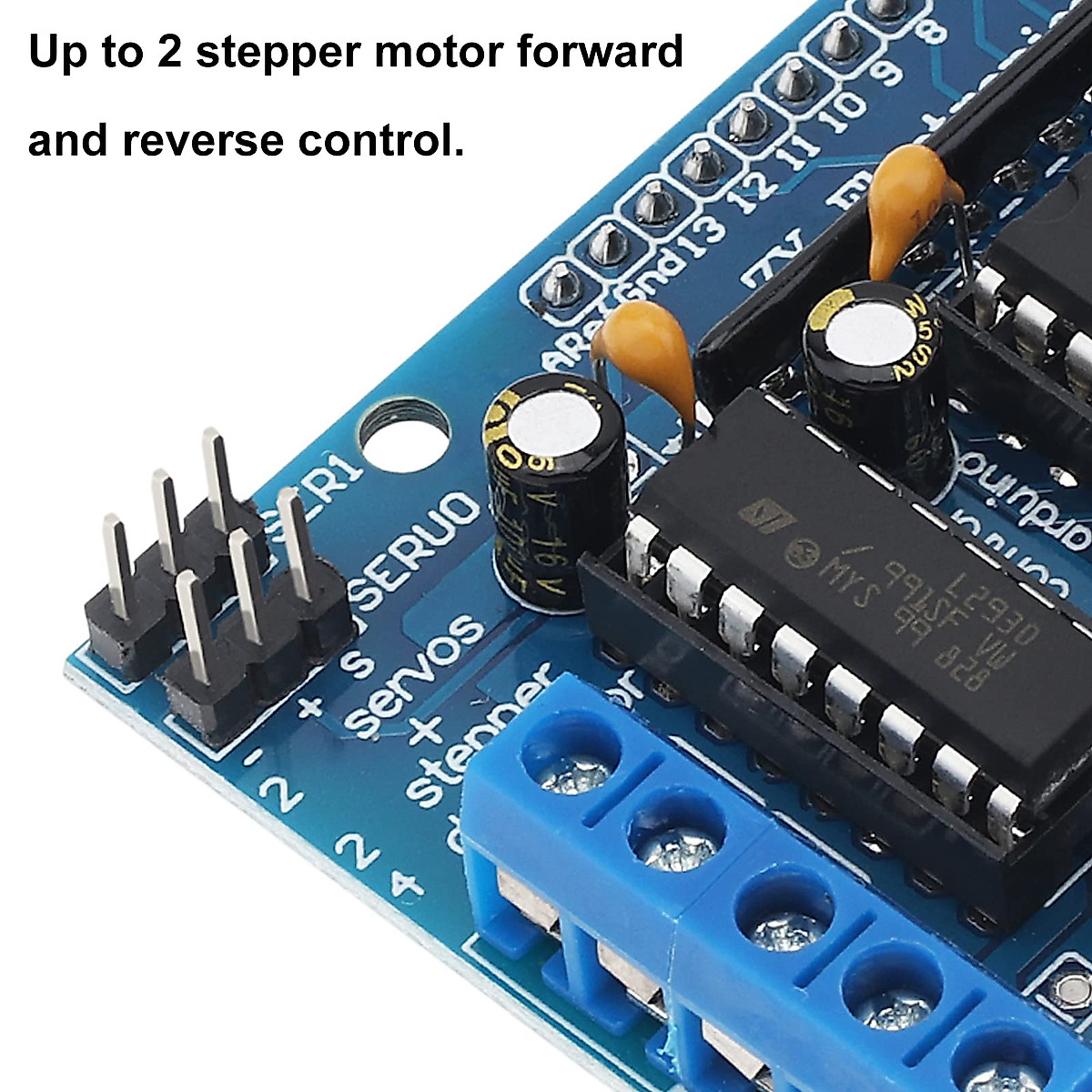 DiGiYes L293D DC Motor Drive Stepper Motor Drive Shield Expansion Board Fit for Arduino / Duemilanove / Raspberry Pi