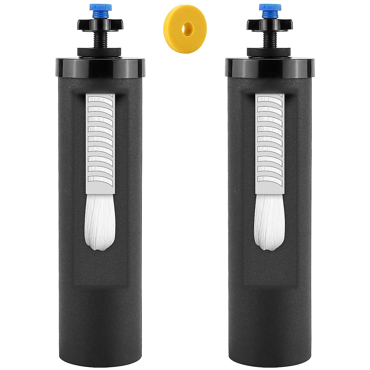 Black Purification Element Replacement Filter Compatible with Purification Elements and Gravity Water Filter System-Fetechmate Series,Big Series,NSF/ANSI 372