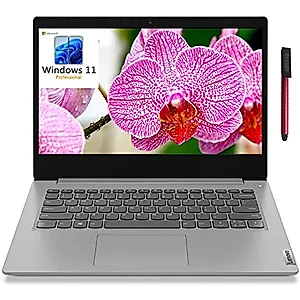 [Windows 11 Pro] 2022 Lenovo IdeaPad 3 14" FHD Business Laptop, Intel Quad-Core i5 10210U up to 4.2GHz, 20GB DDR4 RAM, 1TB PCIe SSD, 802.11AC WiFi, Bluetooth 5.0, Platinum Grey, 64GB Flash Drive