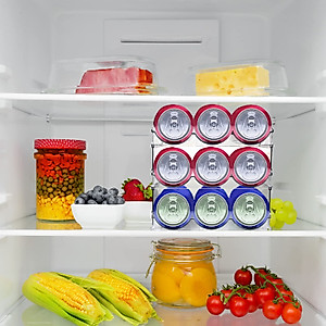 Sisfung Water Bottle Organizer for Cabinet, Water Bottle Storage for Kitchen Organization (2 Tier).