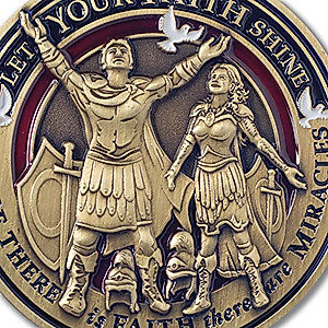 Faith (Armor of God) Challenge Coin · Faith in God Challenge Coin