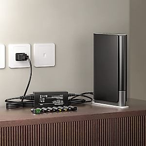 Basicvolt DC 12V 5A 1.5A 1.2A Power Supply, AC Adapter 100-220V to 12Volt 5Amp Replacement Cord Converter Transformer 5.5x2.1mm Plug for LED Strip Light DVD Player Security Cameras and 12VDC Devices