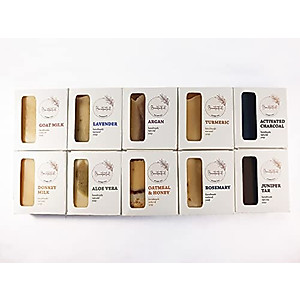 Beautential Cold Processed Handmade Soap Bar with a Luxurious Blend of All Natural Ingredients (Goat Milk)