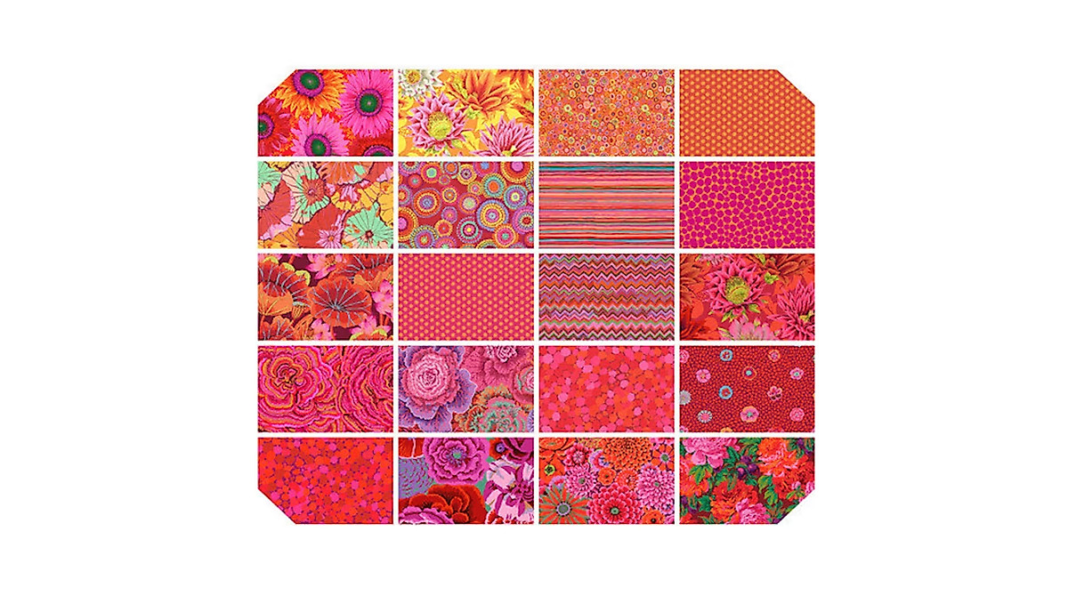 Kaffe Fassett Classics Plus Vineyard Fabric Layer Cake - 42 Premium 10 ...