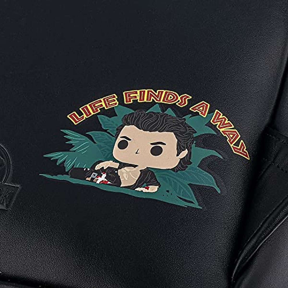 Loungefly POP Jurassic Park Gates Womens Double Strap Shoulder Bag Purse,One Size, Multi