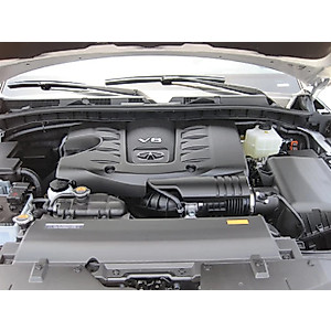 K&N Engine Air Filter: Reusable, Clean Every 75,000 Miles, Washable, Premium, Replacement Car Air Filter: Compatible with 2012-2019 Nissan/Infiniti V8 5.6 L (Armada, Patrol, QX80, QX56), 33-2456