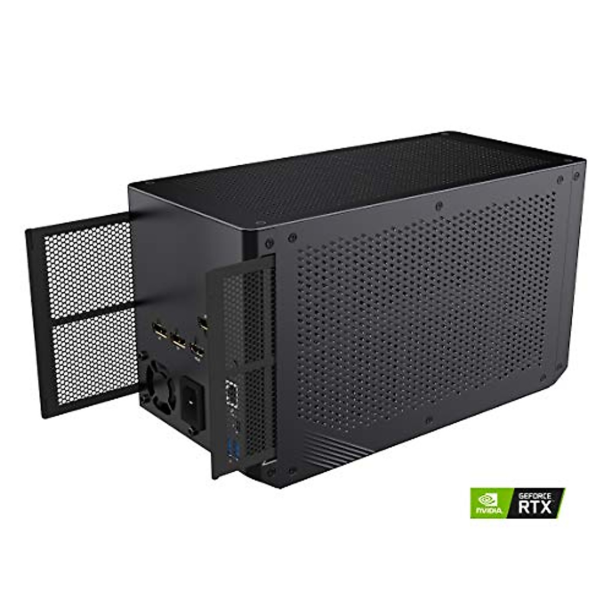 GIGABYTE AORUS RTX 3080 Gaming Box (REV2.0) eGPU, WATERFORCE All-in-One Cooling System, LHR, Thunderbolt 3, GV-N3080IXEB-10GD REV2.0 External Graphics Card