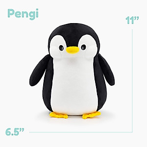Bellzi Penguin Stuffed Animal Plushie - Penguin Kawaii Plush Toy - Plushies for All Ages - Pengi