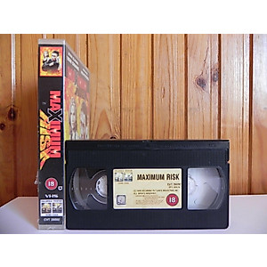 Maximum Risk - Columbia - Action - Ex-Rental - Van Damme - Large Box - Pal VHS