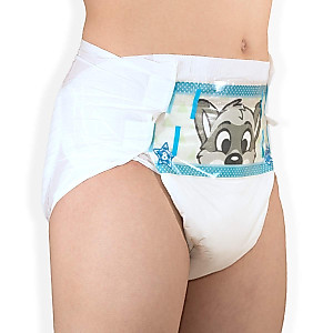 ABUniverse PeekABU Adult Diapers - Pack of 10 (Extra Large)