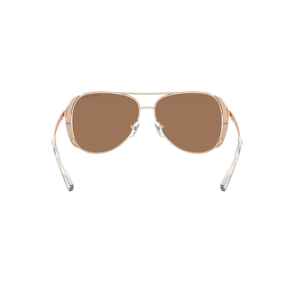 Michael Kors MK1082 Chelsea Glam Rose Gold Frame/Rose Gold Flash Lens One Size