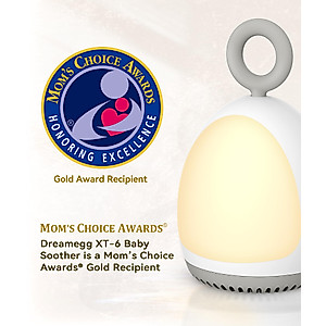 Dreamegg Baby Sound Machine, Portable Sound Machine for Sleeping with Night Light, Brown Noise, Lullaby, Child Lock, White Noise Machine Baby Sleep Soother for Home Travel Nursery Baby Registry Search