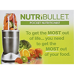 NUTRIBULLET USER GUIDE & RECIPE BOOK + POCKET NUTRITIONIST