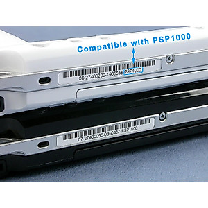 OSTENT Battery Protector Cover Door Repair Parts Replacement for Sony PSP 1000 Console Color White