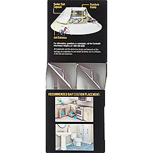 Combat Max Ant Killing Gel Bait Station, Indoor and Outdoor Use, 4 Count