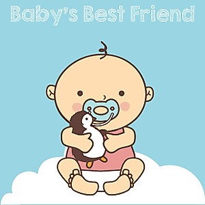 RAZBABY Razbuddy Razberry Teether/Pacifier Holder w/Removable Baby Teether Toy - 0M+ - Bpa Free - Bunny