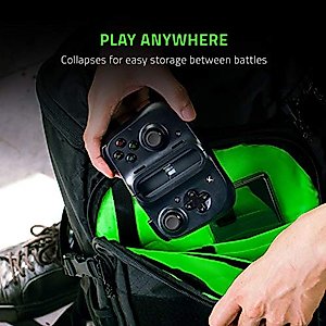 Razer Kishi Mobile Game Controller / Gamepad Designed for Xbox Android USB-C: Game Pass Ultimate, xCloud - Game Pass Controller - Passthrough Charging - Mobile Controller Grip Samsung and more (Renewed)