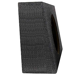 QPower QTW10 Single 10" Sealed Car Audio Subwoofer Sub Box Enclosures (2 Pack)