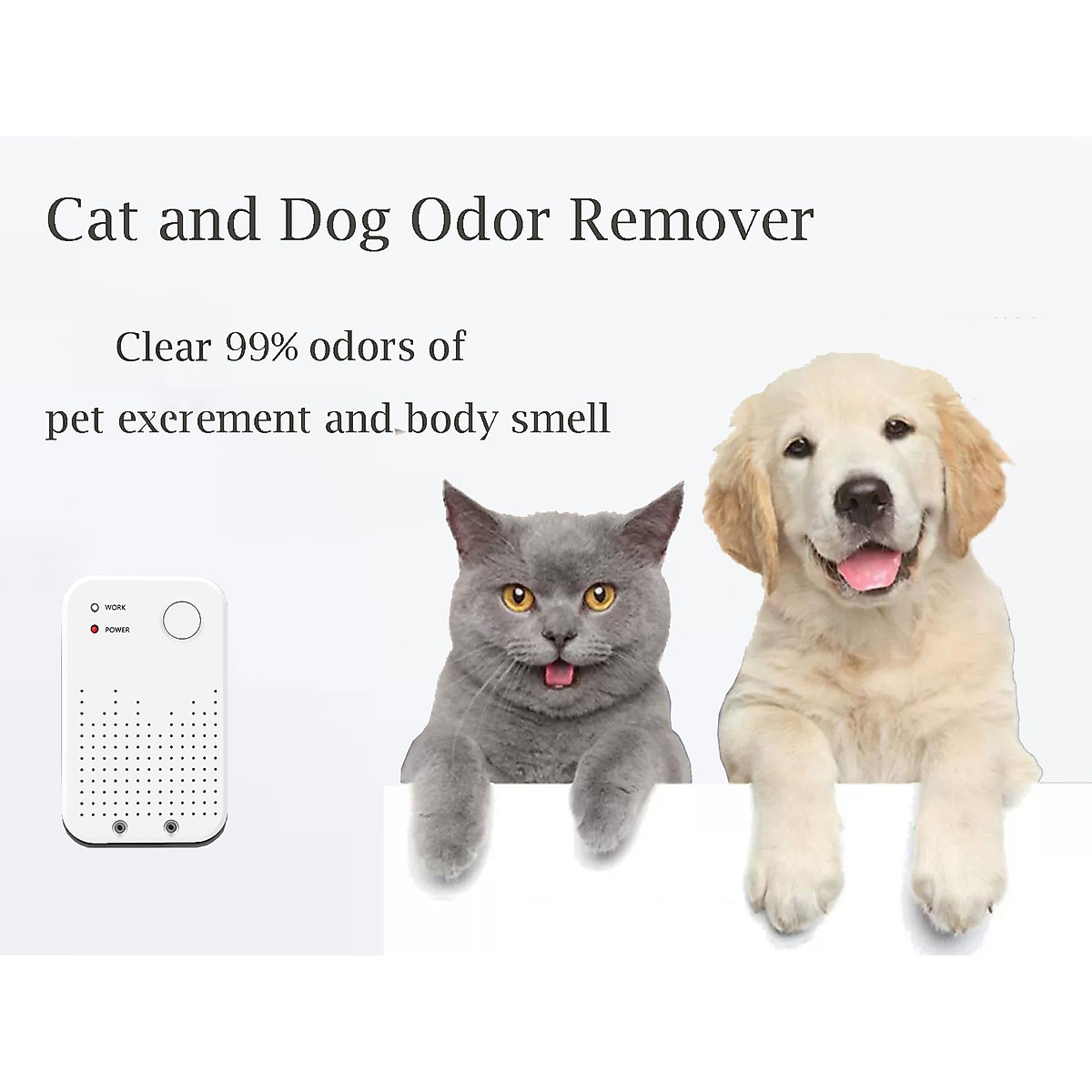 Plug in Air Purifier,AVALEDAY Litter Deodorizer Mini Ozone Generator Air Freshener Purify Odor from Pets Litter Box Smoke Toilet for Home Pet House Bathroom Kitchen Bedroom