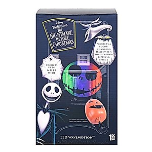 Gemmy Nightmare Before Christmas LED Projection Light Jack Skellington Wave