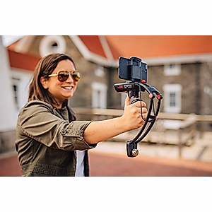Steadicam Volt Electronic Handheld Gimbal Stabilizer for All IPhone XS, XS Max & XR, All Samsung S9/S9+ & GoPro Hero, Black, compact