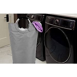 Handy Laundry Bag With Handles - 60L - Collapsible Fabric Laundy Hamper Bag - Laundry Basket For Dorm - Waterproof - Foldable - Suitable for a Dorm Clothes Hamper