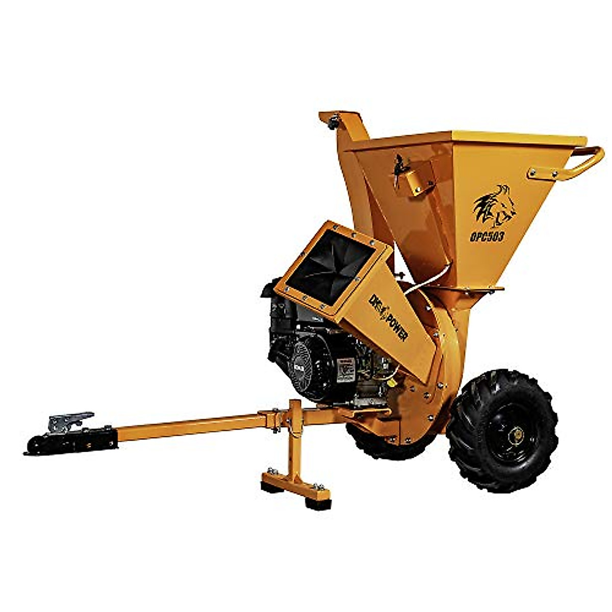 Detail K2 Power – OPC503, 3” Cyclonic Chipper Shredder | Kohler® 7 HP Gas Powered Engine | Heavy-Duty Power Equipment | ATV Towable | 3-Year Commercial Warranty
