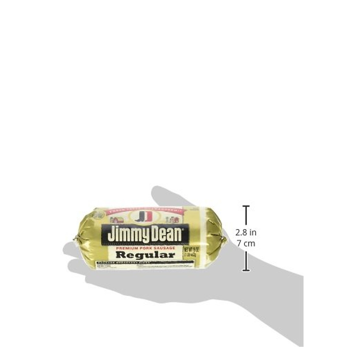 Jimmy Dean Premium Pork Regular Sausage Roll, 16 oz.