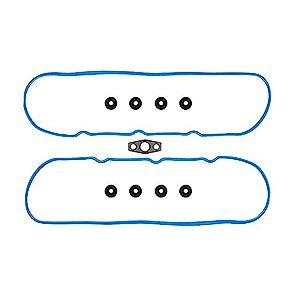 Valve Cover Gasket Set - Compatible with 4.8L 5.3L 6.0L 6.2L Chevy Silverado, Suburban, Tahoe, Trailblazer, GMC Sierra, Yukon, Envoy, Cadillac Escalade - Replace 12637683 VS50504R1