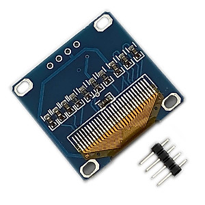 Kiro&Seeu 12864 0.96 Inch I2c IIC Serial OLED LCD LED Display Screen Serial Module 128 X 64 SSD1306 Driver Compatible with Ar-duino Display Raspberry PI 51 Msp420 Stim32