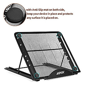 Light Box Pad Stand,Multifunction 7 Angle Points Skidding Prevented Tracing Holder for AGPtek/Huion Laptop LED Light Table A4 LB4 L4S and Most tracing Ligh Box pad