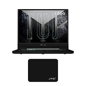 JTD ASUS_TUF TUF FX516 15.6 inch FHD 144Hz Gaming Laptop, 11th Generation Core i7-11370H, GeForce RTX 3060 (24GB Memory RAM | 1TB M.2 PCIe SSD) VR Ready, Windows 10 Pro, Bundle Pad