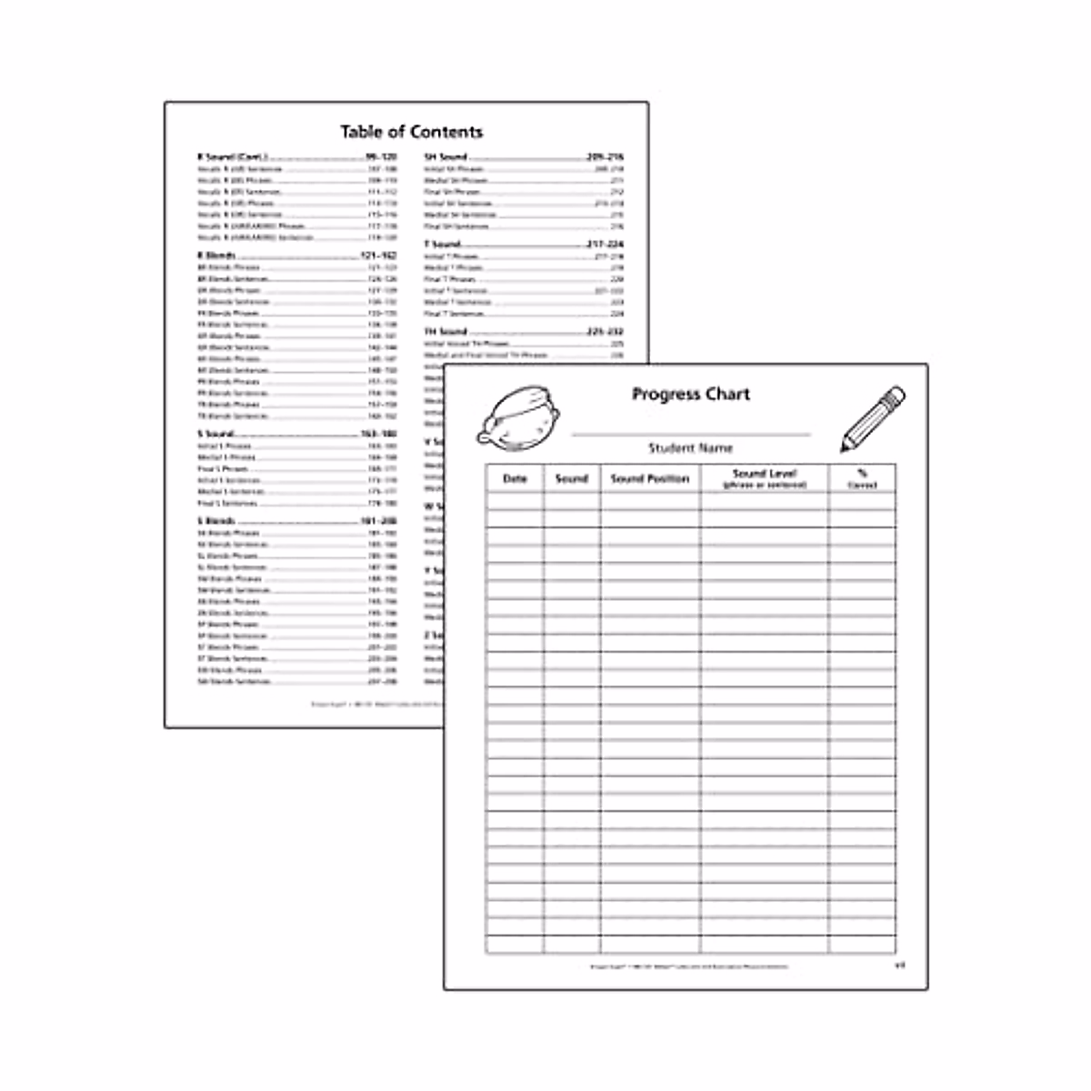 Super Duper Publications | Webber® Jumbo Artic Drill Book Phrase & Sentence Pictures Volume 4 | 992 Phrase & Sentence Pictures | Speech Therapy - Articulation | Educational Learning Resource