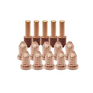 192048 Extened Electrode Tip 192052 Nozzle for Miller ICE-40T / ICE-40TM Torch Consumables Kit 15pcs