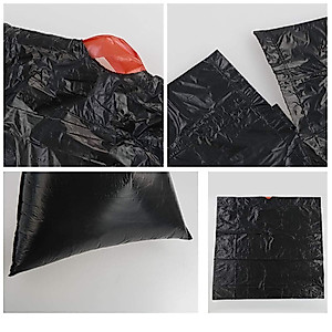 Parlynies 2.6 Gallon Small Drawstring Trash Bags, Black Garbage Bags, 104 Bags, f