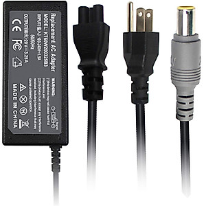 20V 3.25A 65W Adapter for Lenovo Thinkpad T400 T410 T420 T420S T430 T430s T430u T500 T510 T520 X120e X130e X131e X140e X200 X201 X220 X220T X230 E520 E530 E535 SL500 SL510 T430u T520 Laptop Charger
