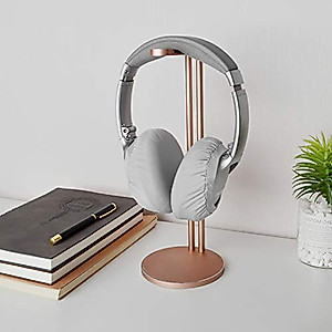 Linkidea 2 Pairs Earpad Covers Compatible with Bose QC35, QC35(Series II), QC25, QC15, Crusher 360, Venue, Hesh3, Headphone Earcup Covers/Stretchable and Washable Sanitary Earpad Protectors (Grey, M)