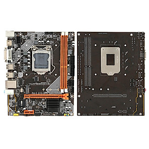 SHYEKYO M-ATX Computer Motherboard Desktop H61 M.2 Desktop Computer Motherboard Support DDR3 M.2 High Rate Hard Disk Interface, HDMI HD Graphics Card for PentiumCeleron Series