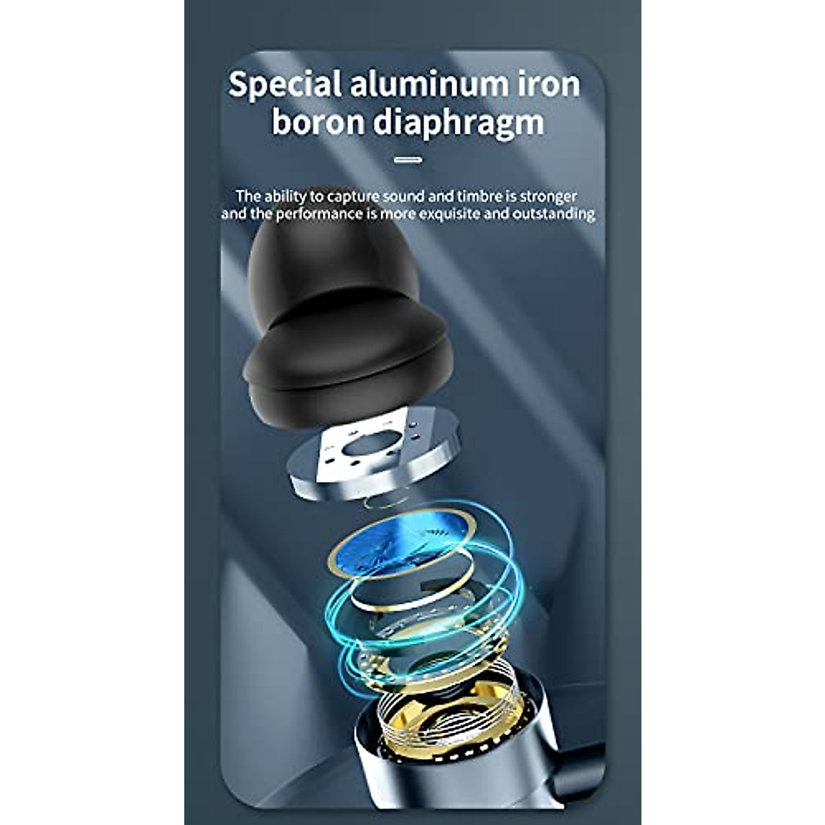 TOP Bluetooth Neckband Headphones with 24 H Playtime, 10 mm Drivers, Flexible V5.0 Wireless Headset w/Mic Sports Earbuds for Gym Running HD Stereo Bass Noise Cancelling Earphones for IPhone Samsung LG